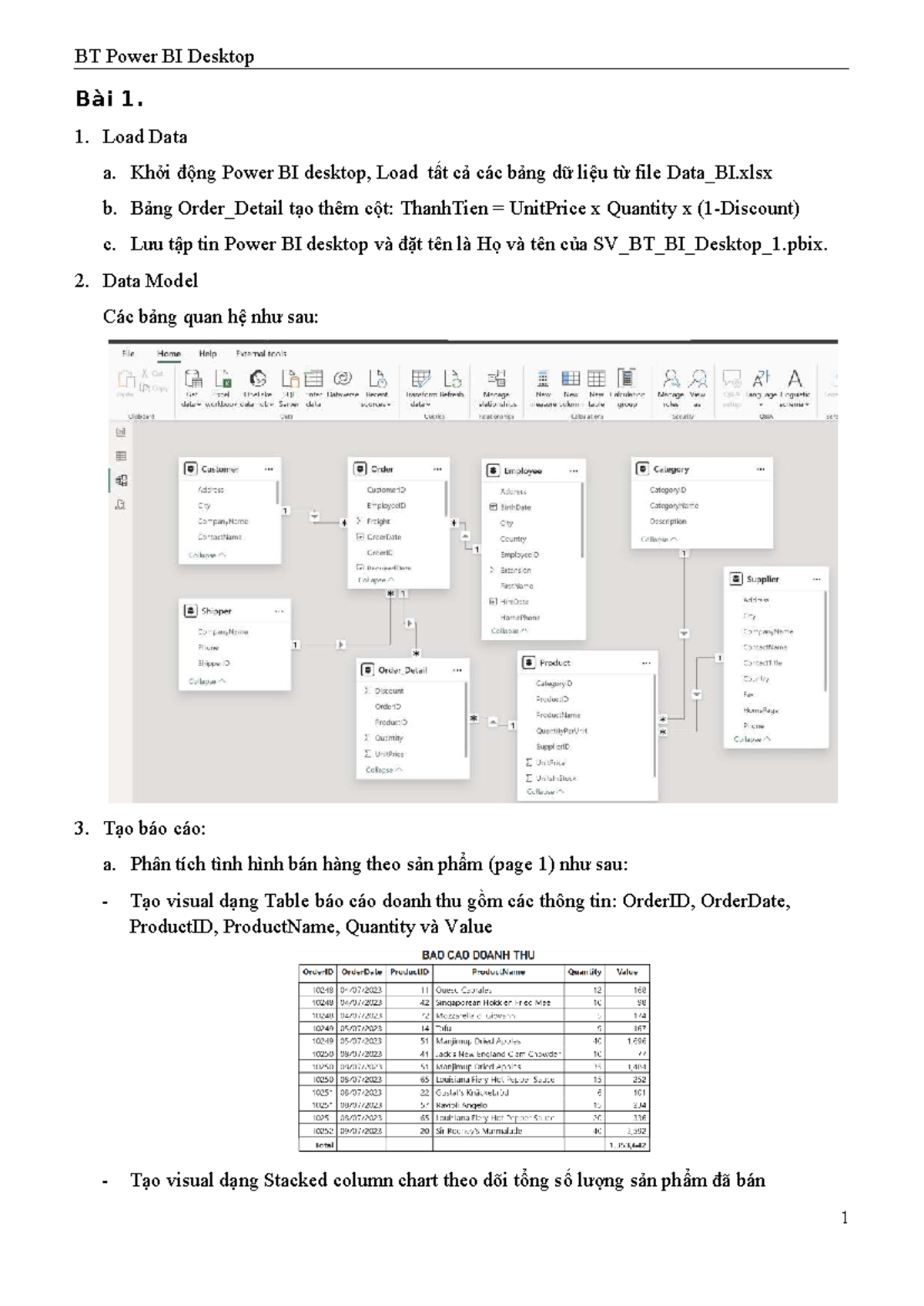 BT Power BI Desktop: Data Loading & Reporting Guide - Studocu