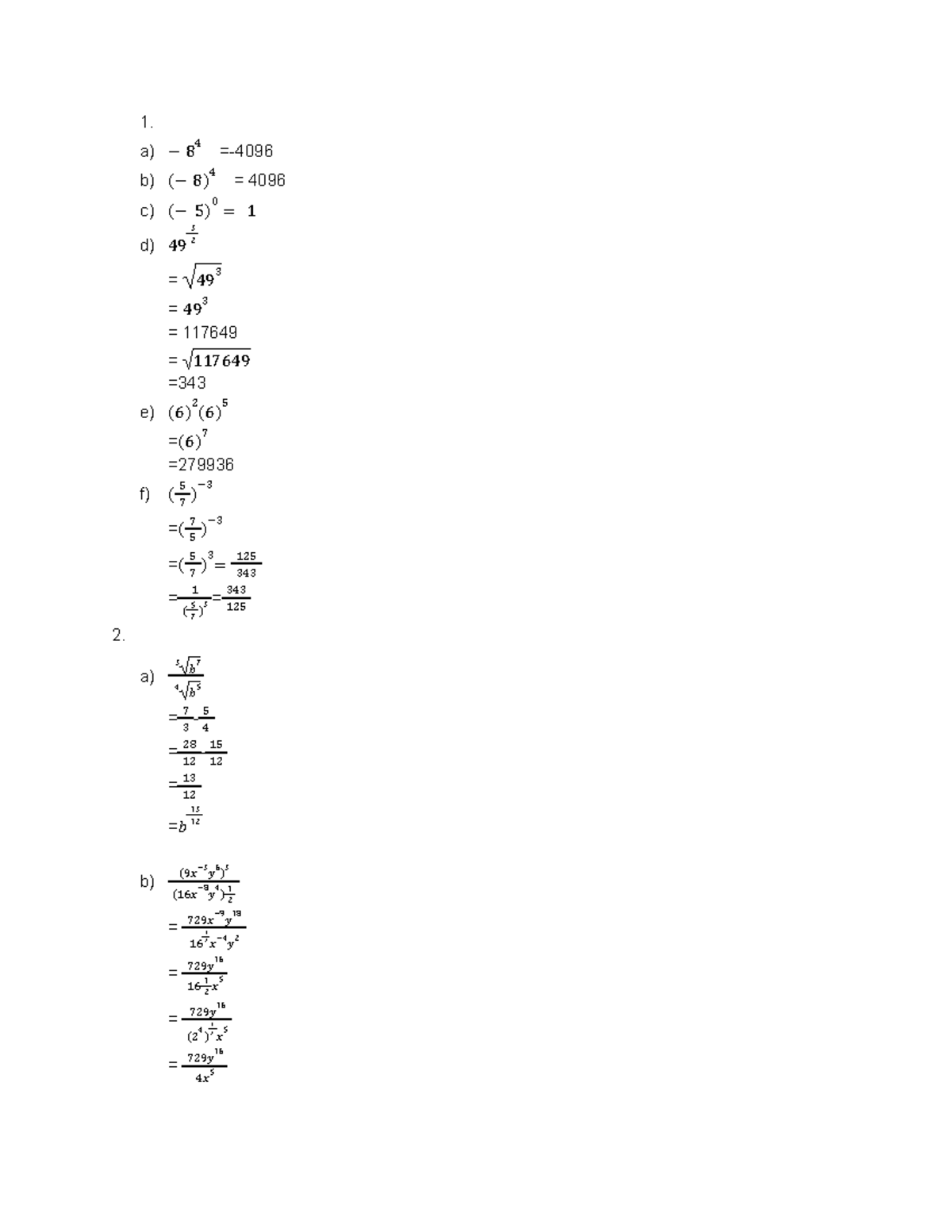 MCR3U Unit 2: Exponential Functions and Transformations Notes - Studocu