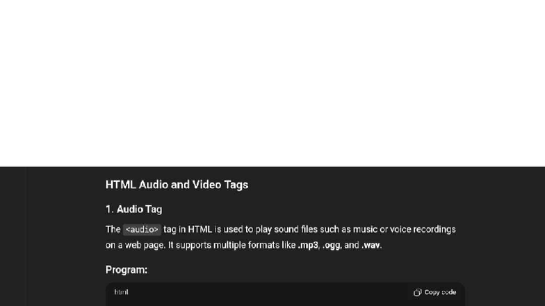 Web Design - HTML Audio, Video Tags & JavaScript Validation - Studocu