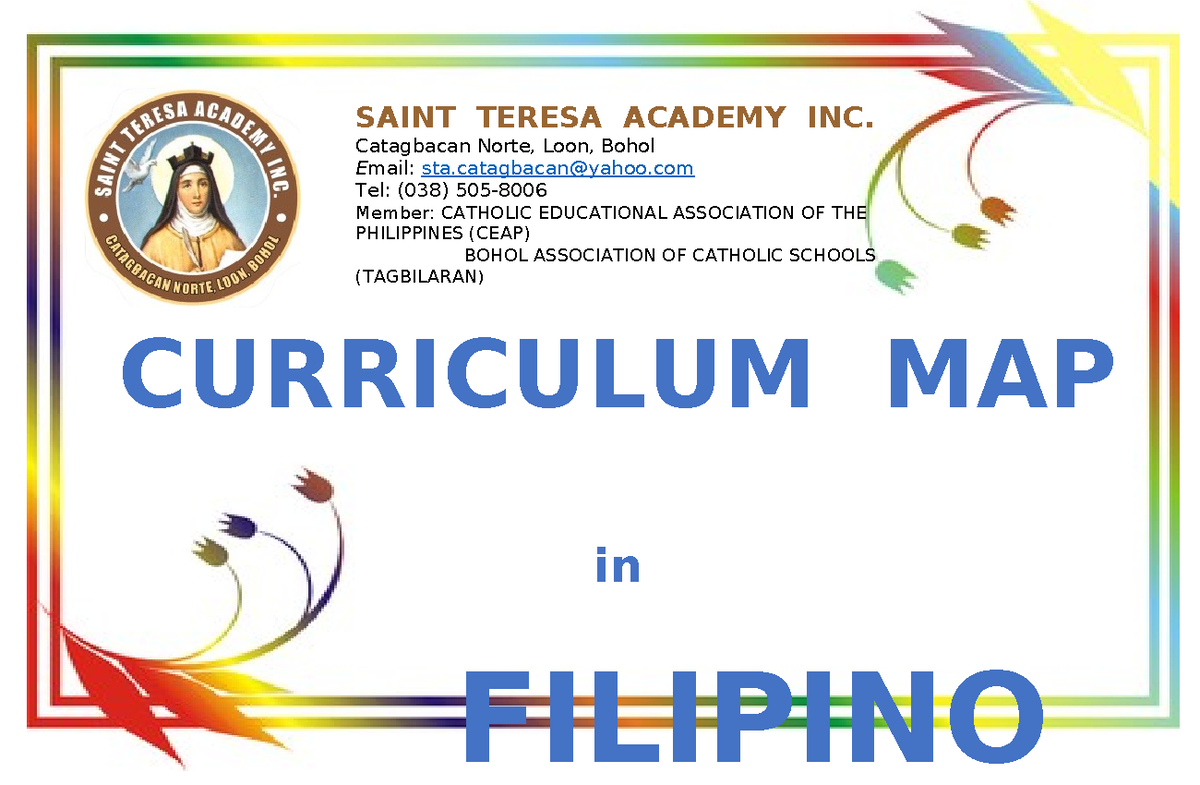 C-MAP - Filipino 10 Curriculum Overview and Educational Goals - Studocu