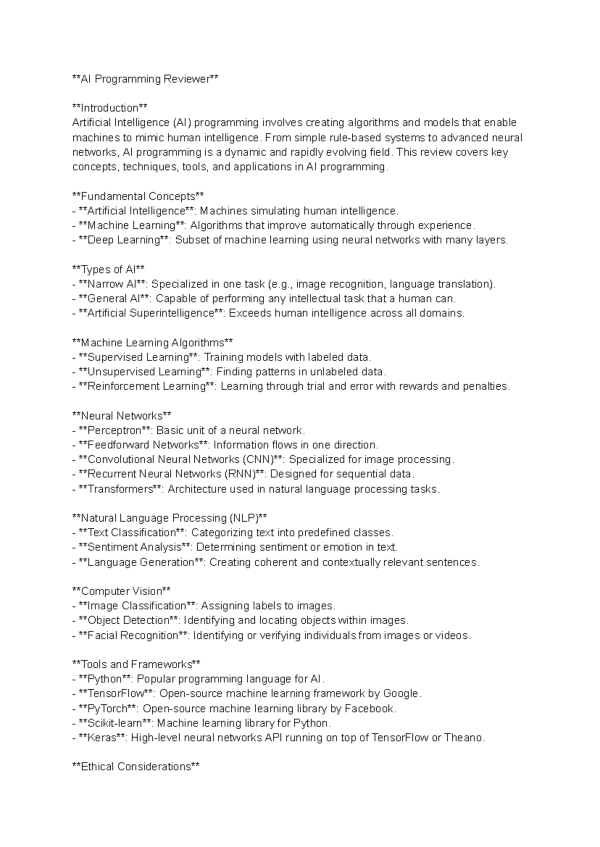 AI Programming Reviewer - AI Programming Reviewer Introduction ...