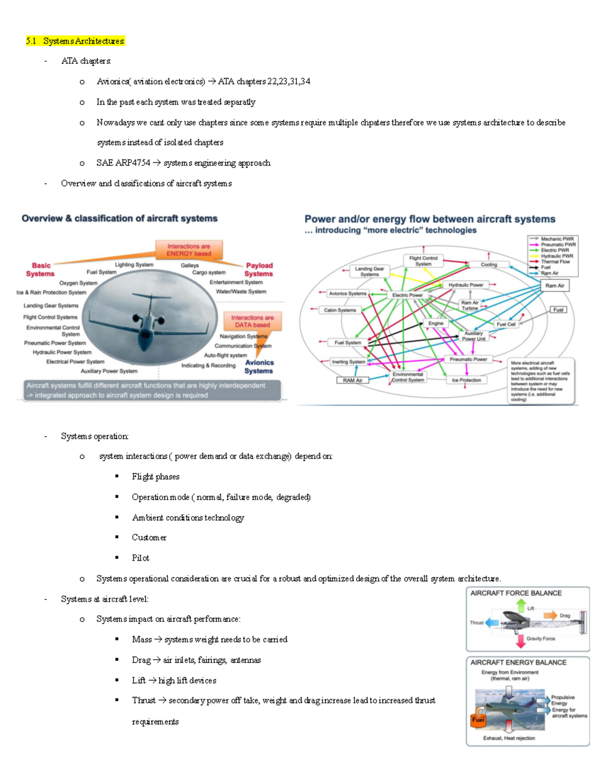 AERO 201 - Module 05: Systems Architectures and Hydraulic Systems ...