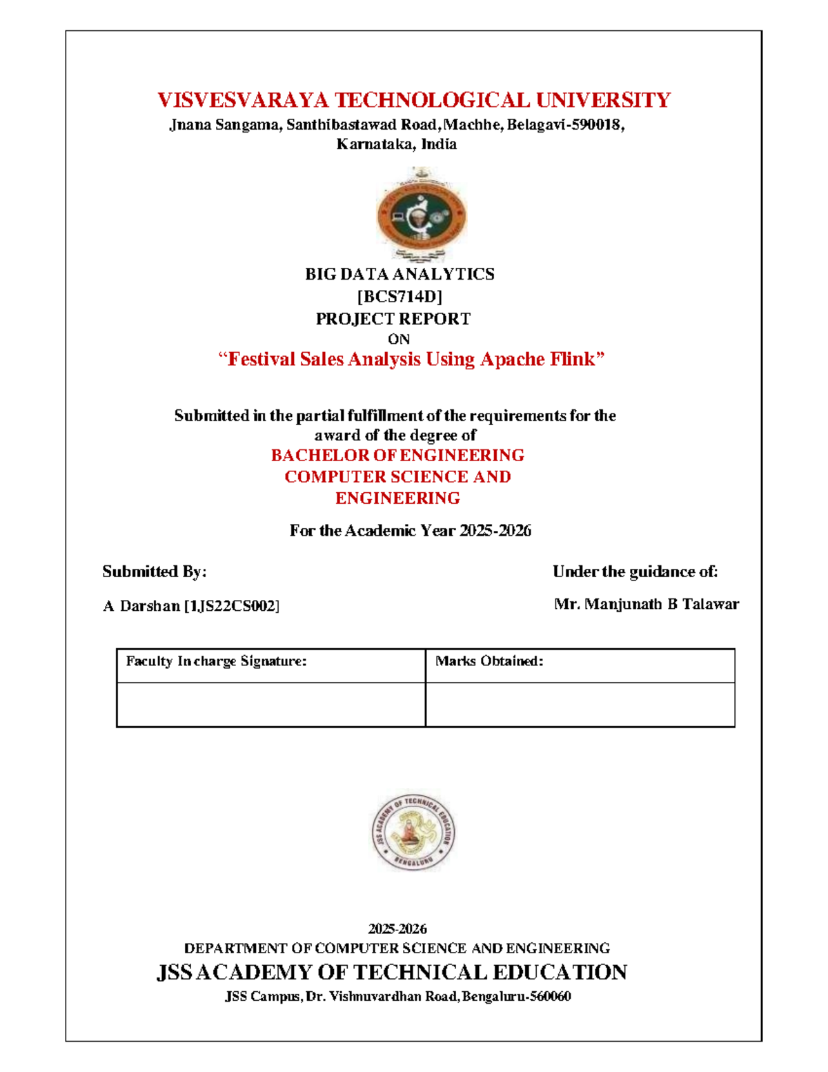 Big Data Analytics Project Report: Sales Analysis Using Apache (BDA) - Studocu