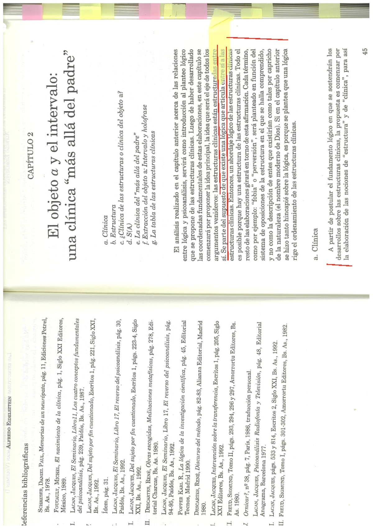 EDELSTEIN, ALFREDO - LAS ESTRUCTURAS CLÍNICAS A PARTIR DE LACAN ...
