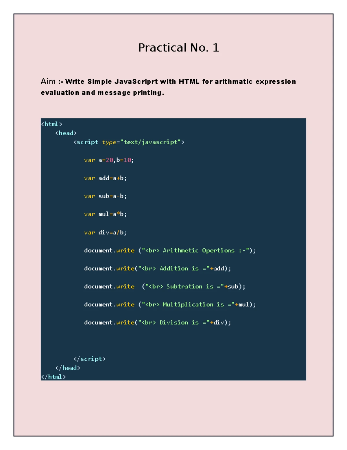 MAD Solved Manual - Roll N Exam Seat COMPUTER GROUP | SEMESTER - VI I ...