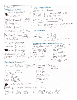 Math 1LS3 Assignment 44 practice with multiple choice questions - Studocu