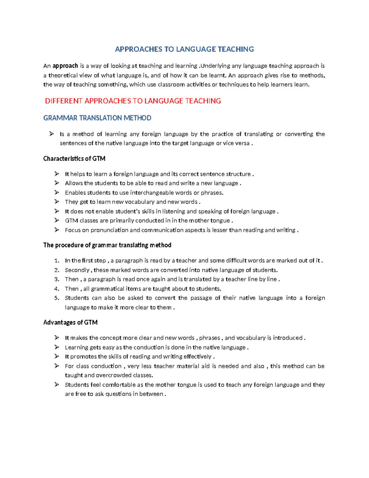 Approaches to Language Teaching: Key Methods and Theories Overview ...