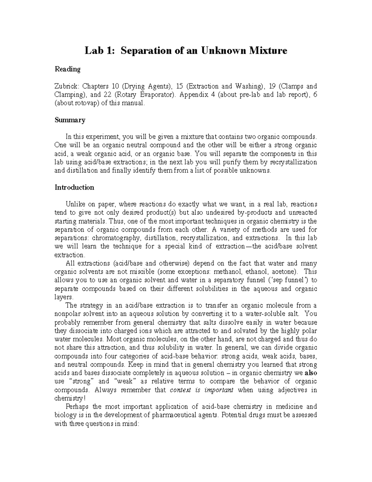 Lab 1 - ddddd - The Art of Debugging with Gdb Ddd and Eclipse - Lab 1: Separation of an Unknown ...