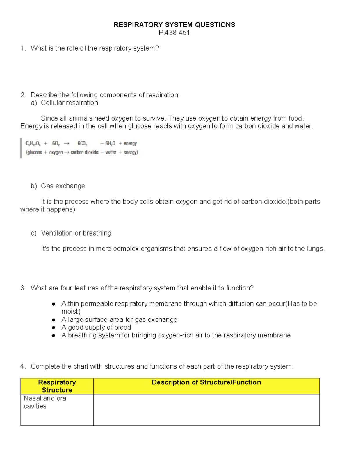 AL11.1 Respiratory System: Key Questions and Concepts - Studocu