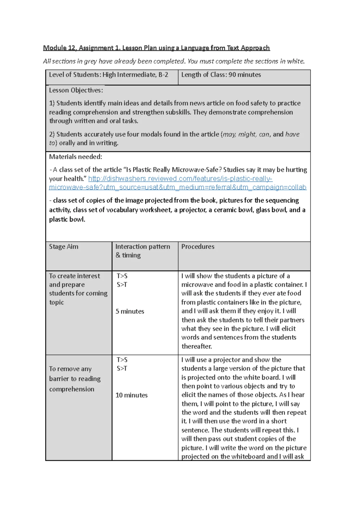 Grade 4 English FAL Reading Comprehension Workbook: Short Stories ...