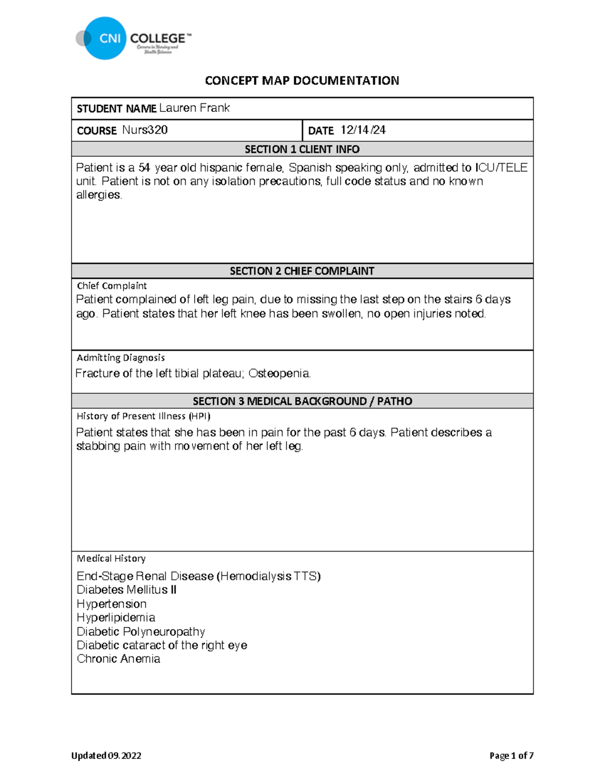 Concept Map Documentation- Draft - CONCEPT MAP DOCUMENTATION STUDENT ...