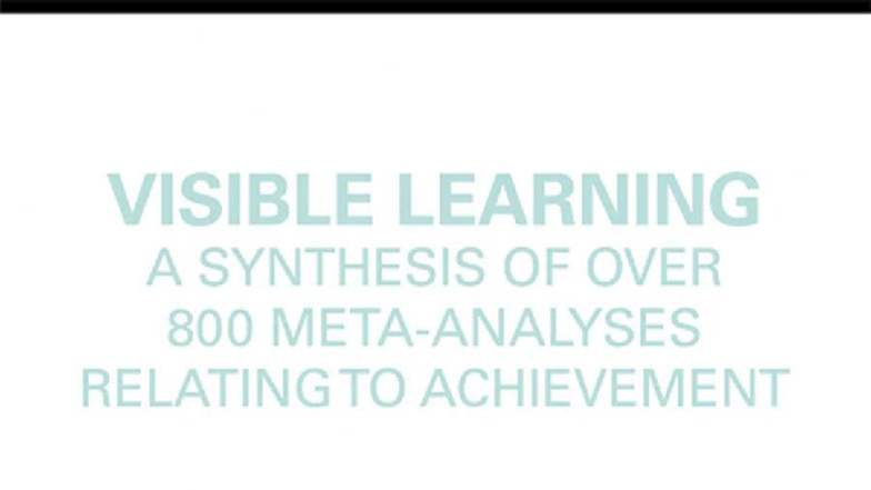 Visible Learning: A Synthesis of 800+ Studies on Student Achievement ...