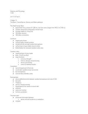 A&P Chapter 11 Lecture Notes - Chapter 11 Powerpoints Chapter 11 -A ...