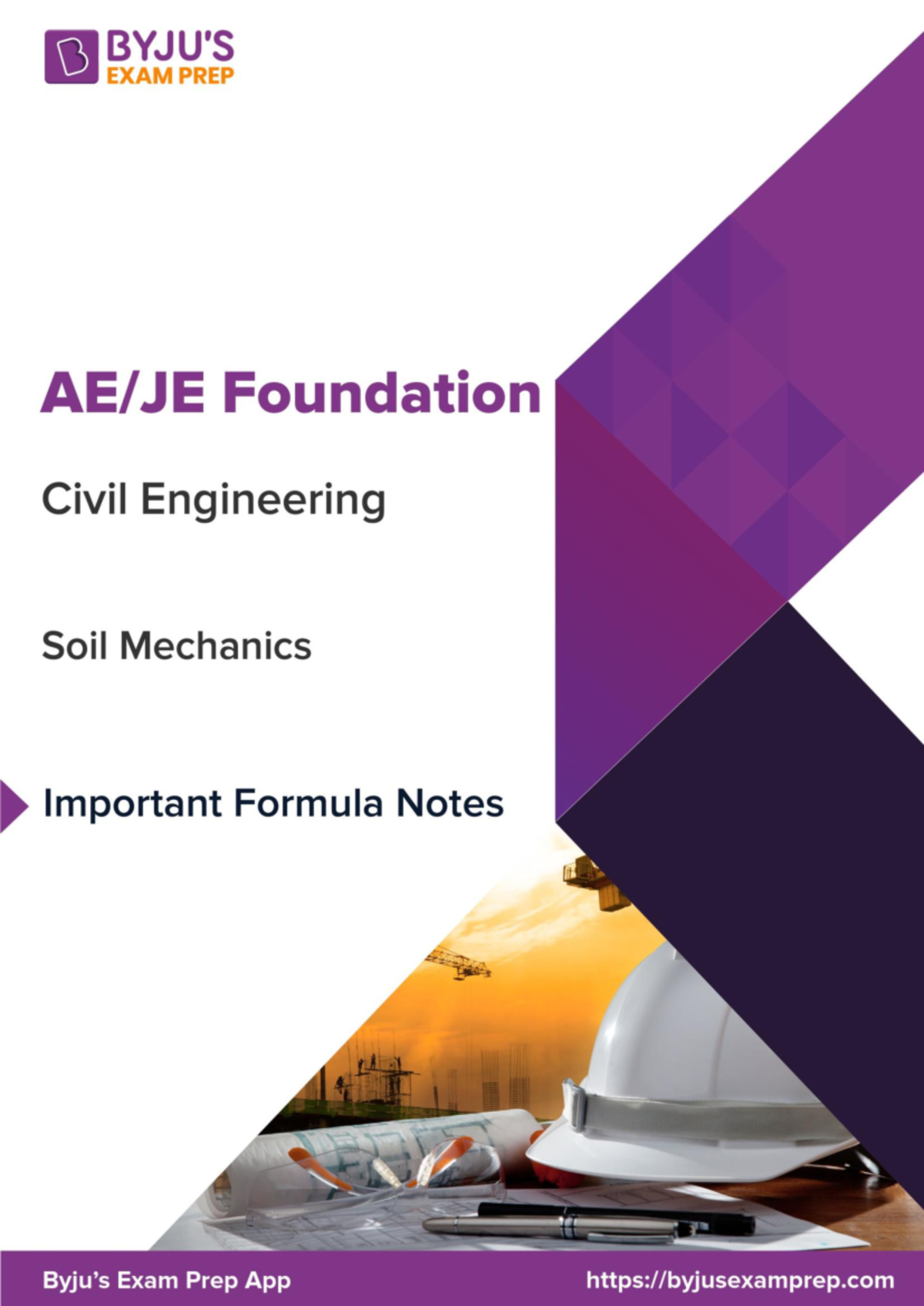Soil Mechanics Formula Notes (Course Code: SM 63) - Studocu