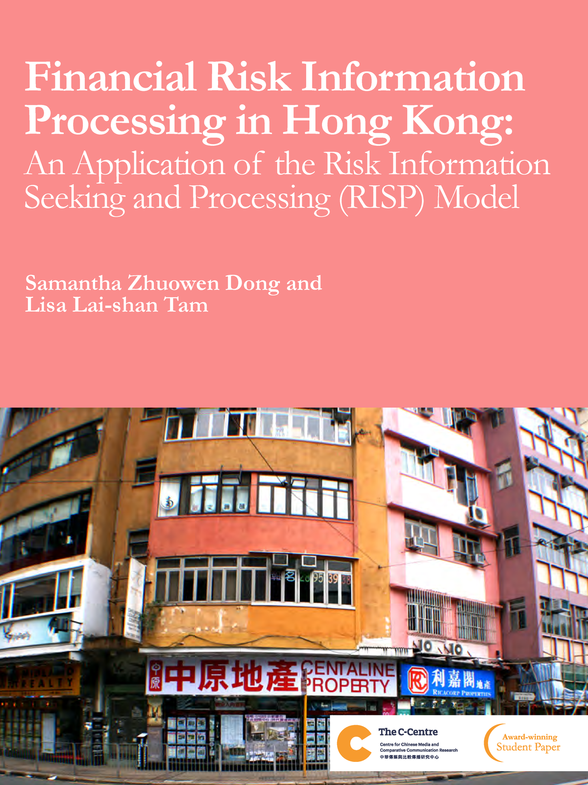 Financial Risk Info Processing in HK: Application of RISP Model - Studocu
