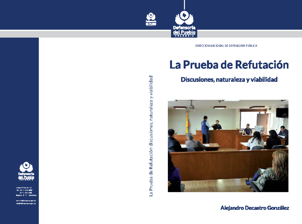 La Prueba de Refutación: Discusiones, Naturaleza y Viabilidad - Litigio ...