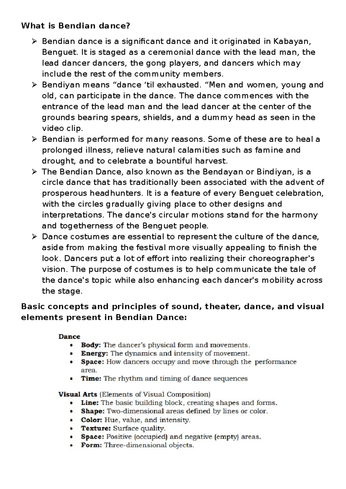 Music and Arts 4: Exploring the Cultural Significance of Bendian Dance ...