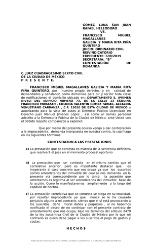 Analisis DE Actos Prejudiciales Y Providencias Precautorias EN EL ...