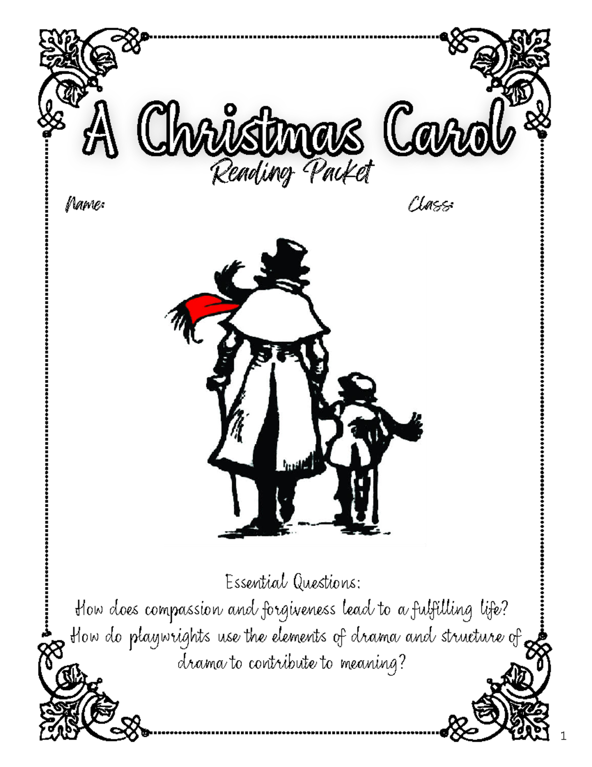 (2023) A Christmas Carol Reading & Annotation Guide - Studocu