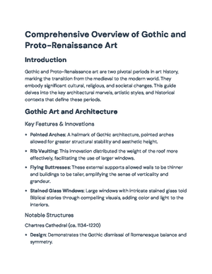 Study Guide for ARH 2050 Final Exam: Art Periods & Key Terms - Studocu