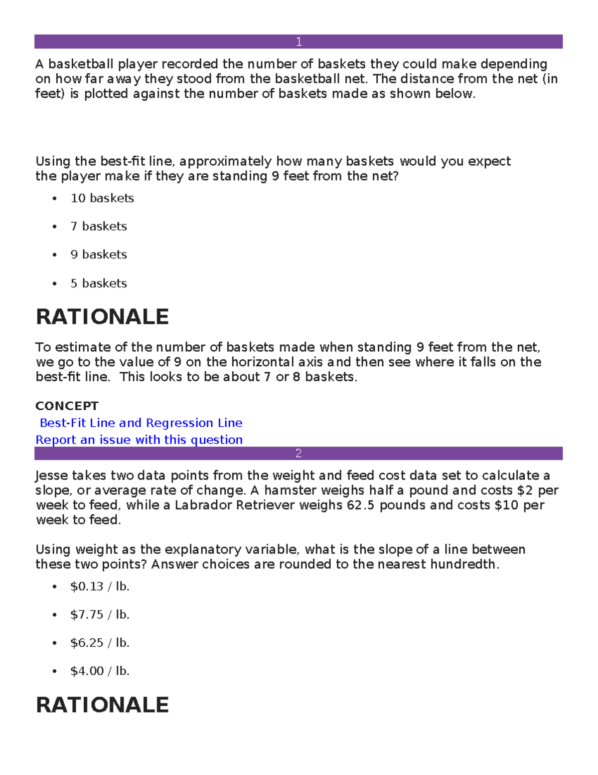 Statistics Chapter 4 Milestone: Key Concepts and Examples - Studocu