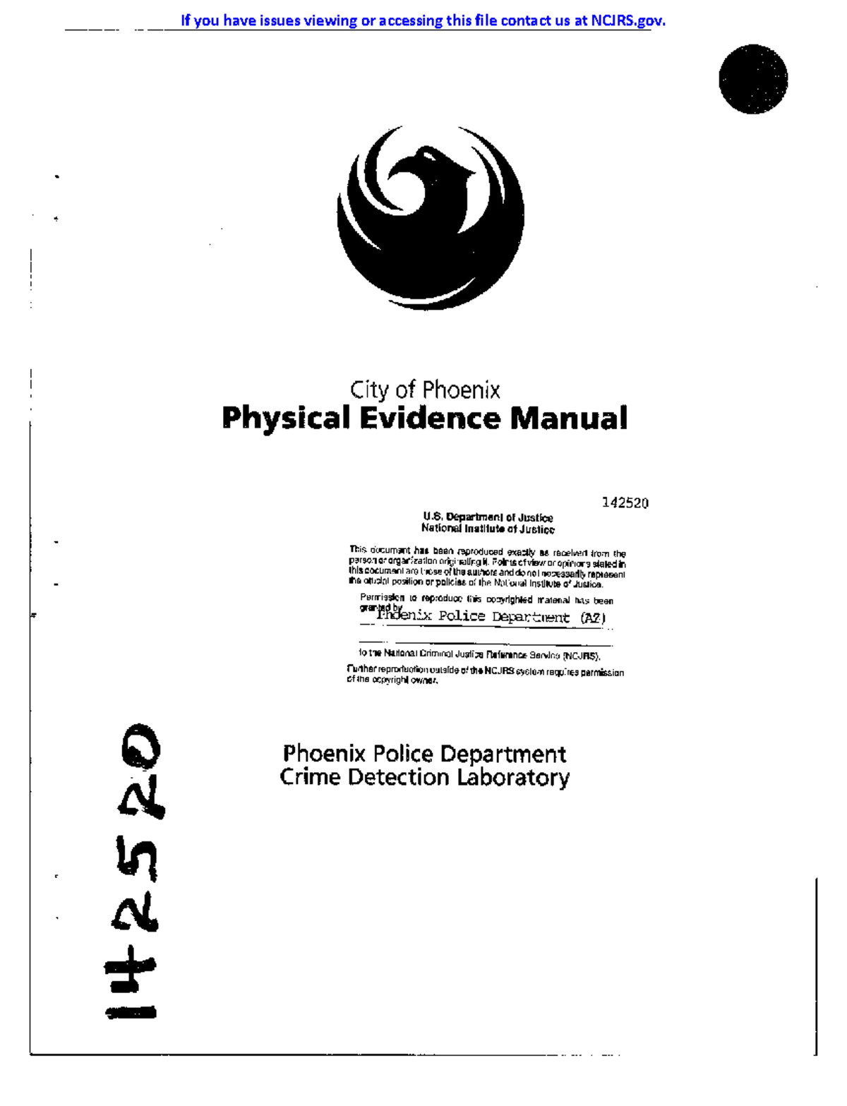 Physical Evidence Manual for Criminal Investigations (CRIM 101) - Studocu