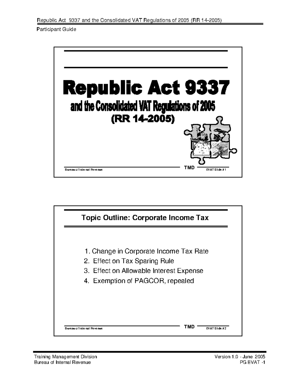 R.A. 9337 - Comprehensive Guide on VAT Regulations and Income Tax - Studocu