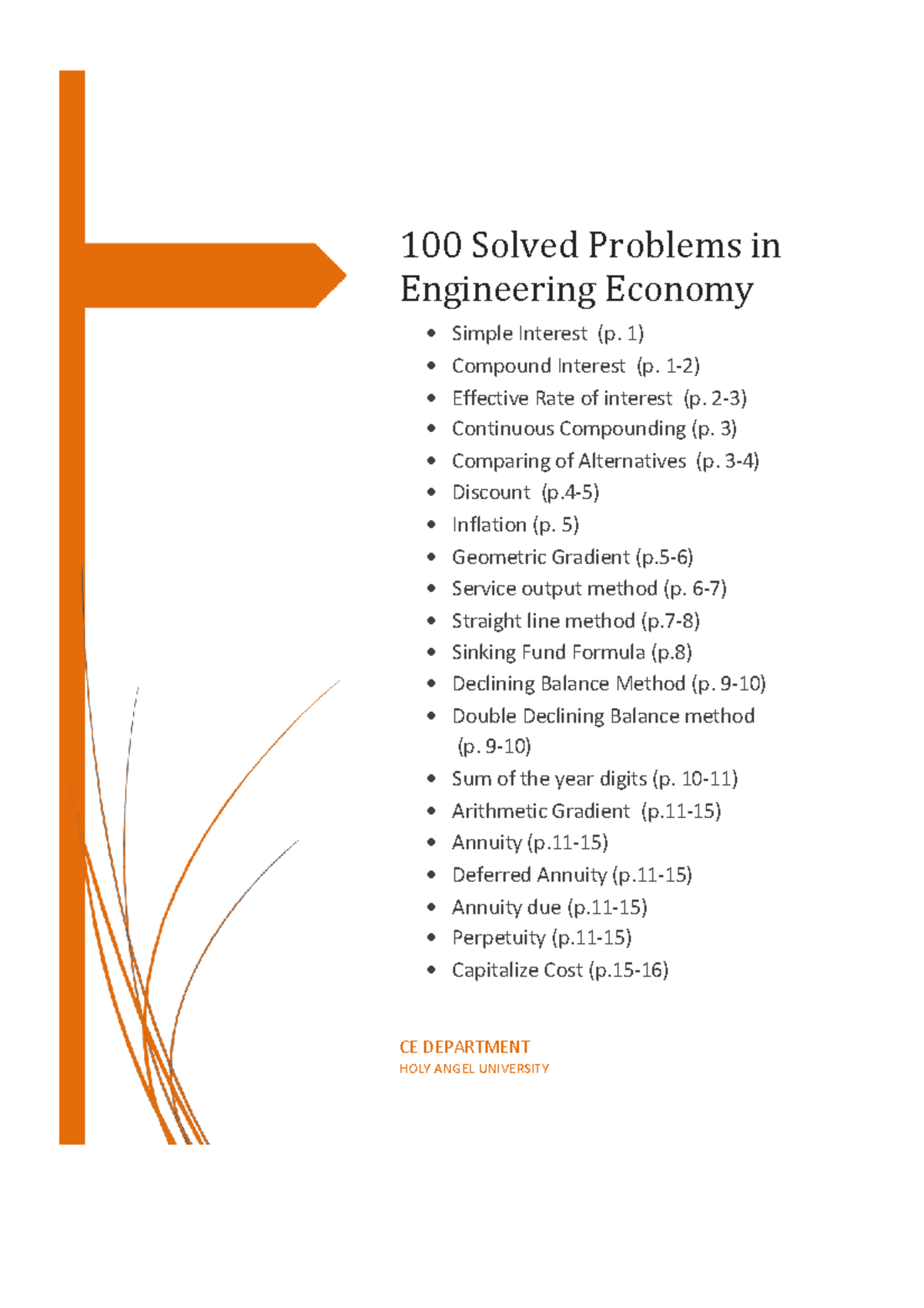 101-Engineering-Economy-Problem-Solutions-Study-Guide - Studocu