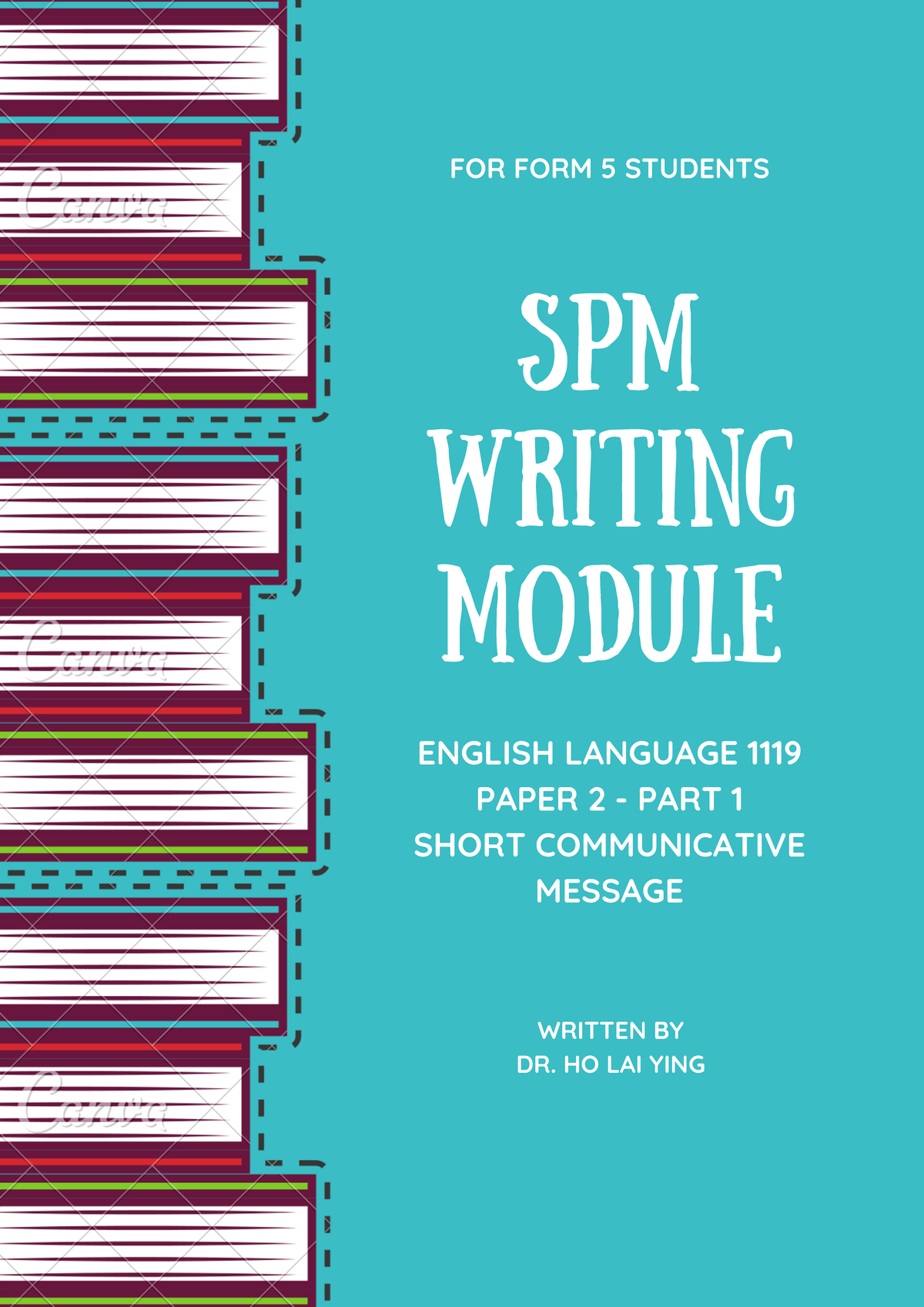 ENGLISH LANGUAGE 1119: Form 5 Email Writing Practice Exercises - Studocu