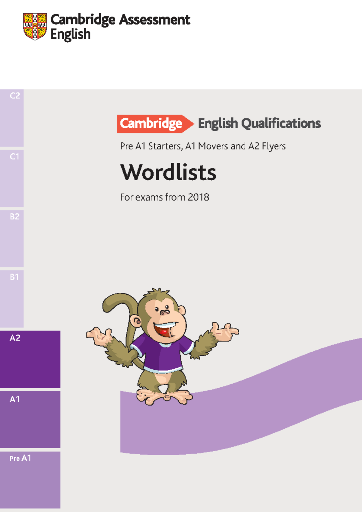 A1 Book: Wordlists for Pre A1, A1 Movers, and A2 Flyers Exams - Studocu