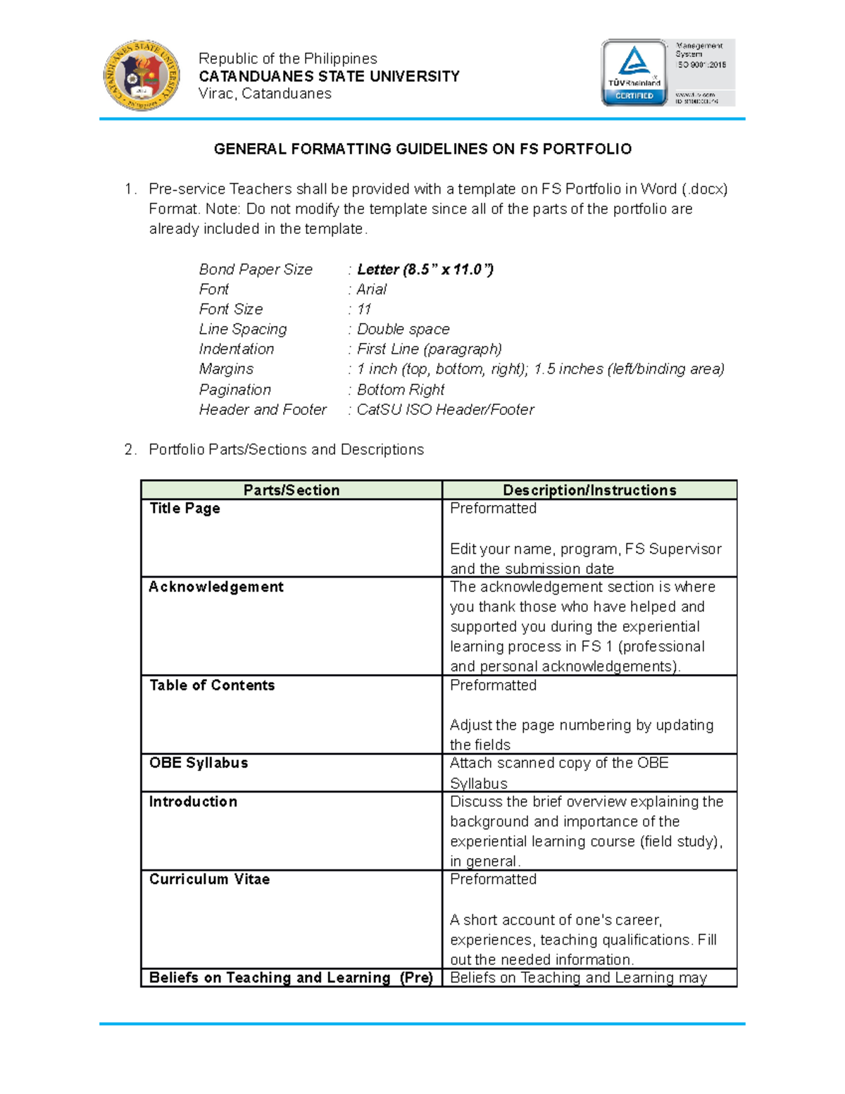 2023 10-FS-Portfolio-General-Guidelines - Republic of the Philippines ...
