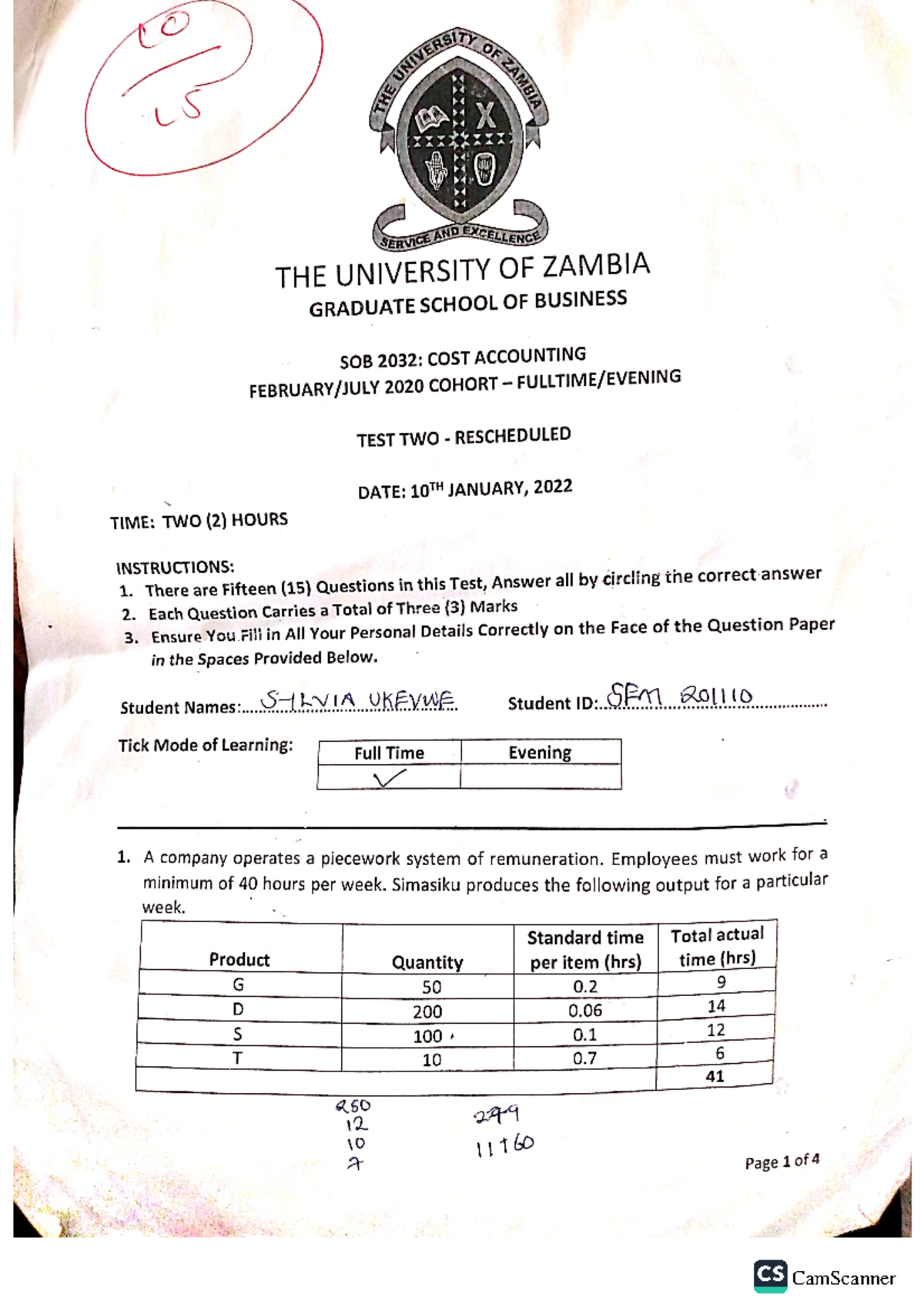 Cost Accounting Notes - Essential Resource for Students - Studocu