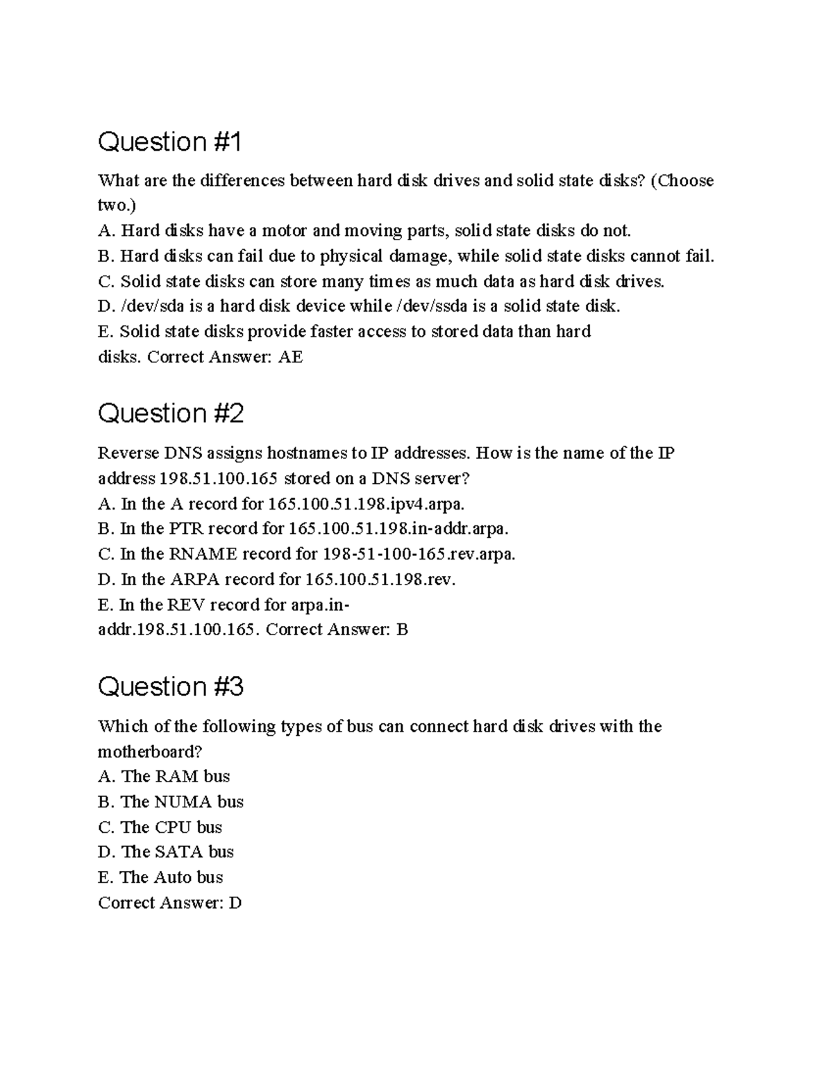LPI 010-160 Practice Test Questions for Linux Fundamentals - Studocu