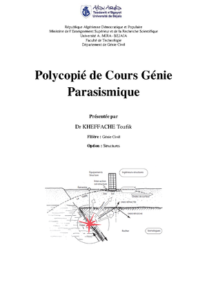 Cours La Construction Mixte Acier-Béton - Ministère de l’Enseignement Supérieur et de la ...