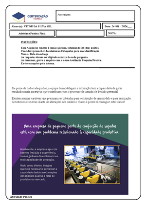 Modelo atividade 1 UC3 Modulo A - SENAC EAD R Priscila Juliana Correa dos Santos Barbosa ...