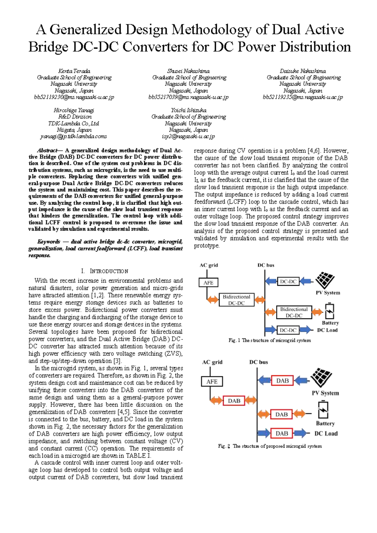Generalized Design Methodology for DAB Converters in DC Systems - APEC ...