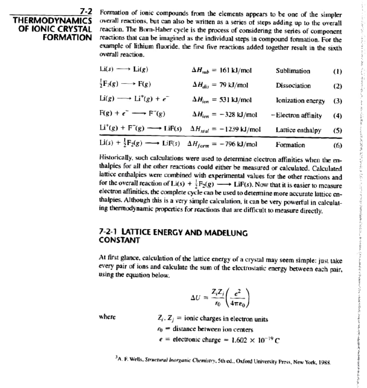 Lattice energy and madelung constant -2 Formation of ionic compounds ...