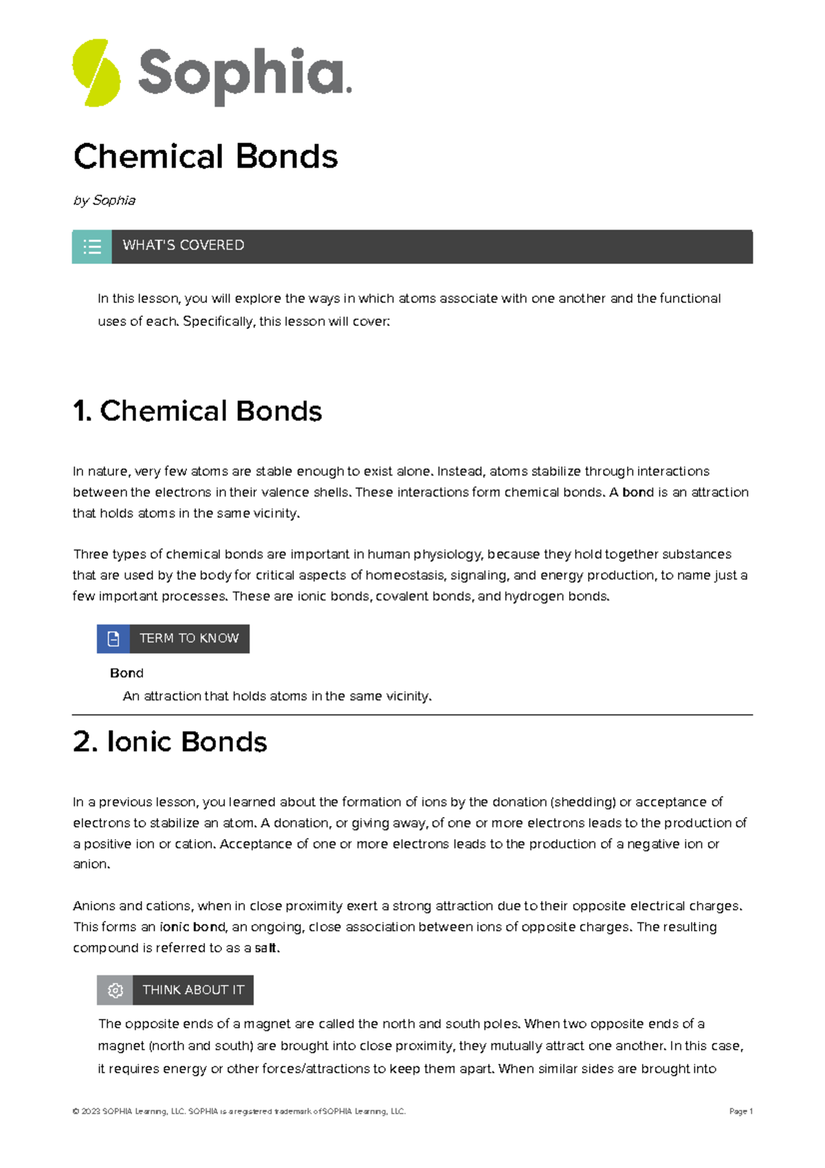 Understanding Chemical Bonds: Ionic, Covalent, and Hydrogen Types ...