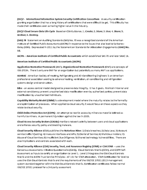 managing information security C843 Task Walkthrough - Shawn’s C843 Task ...