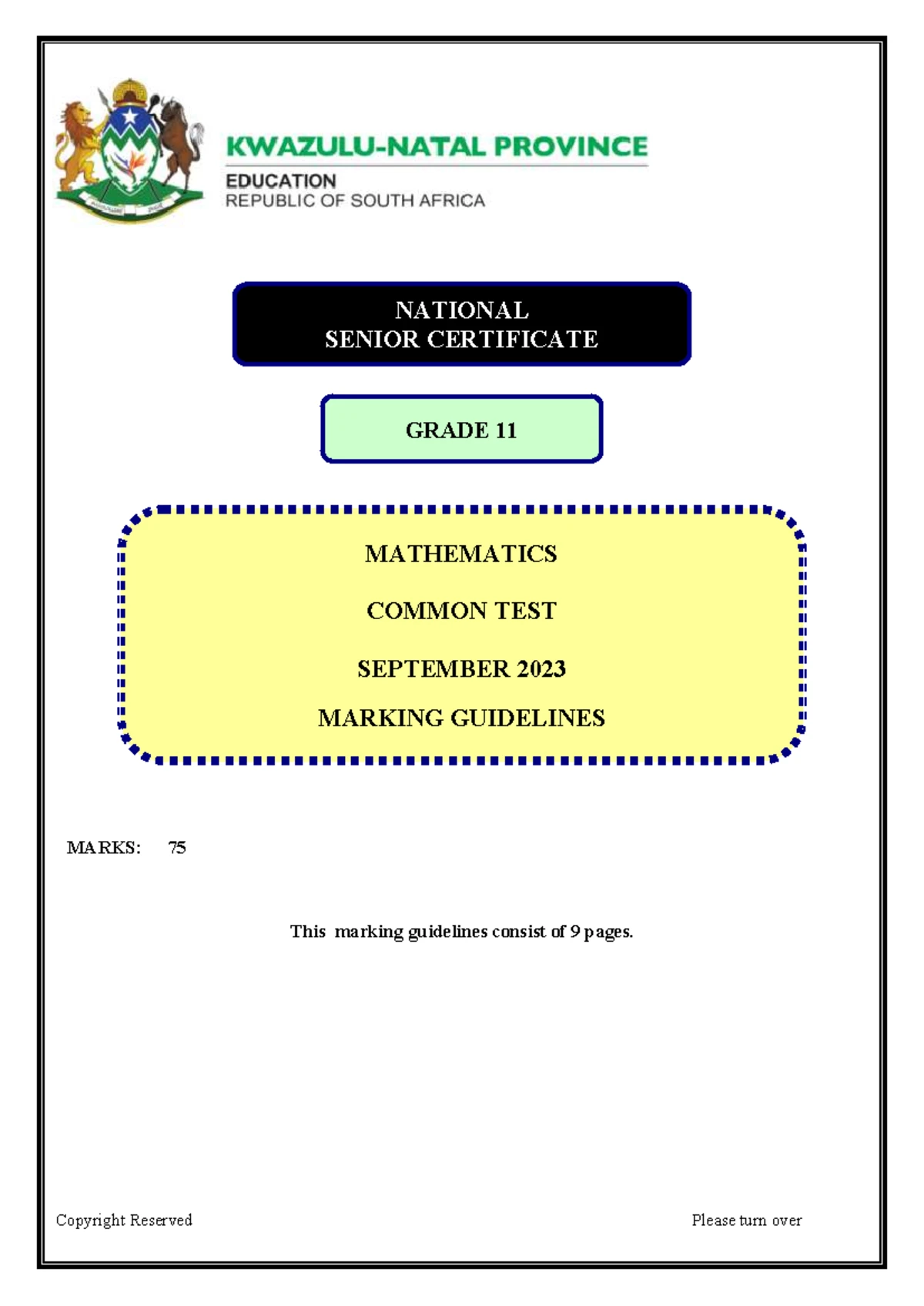 Gr11 Mathematics P2 (ENG) NOV Question Paper - P.T. GAUTENG DEPARTMENT ... Gr11 Mathematics P2 (ENG) NOV Question Paper - P.T. GAUTENG DEPARTMENT ...