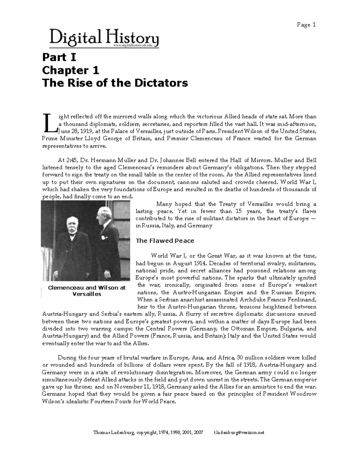 HIST 101 Final Exam Notes: The Rise of Dictators in Europe - Studocu