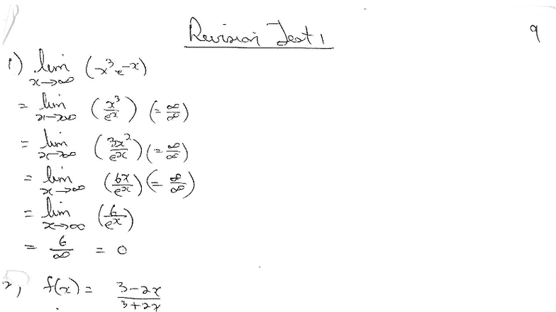 Math N5 Chapter 2 - Differentiation Revision Notes - Studocu