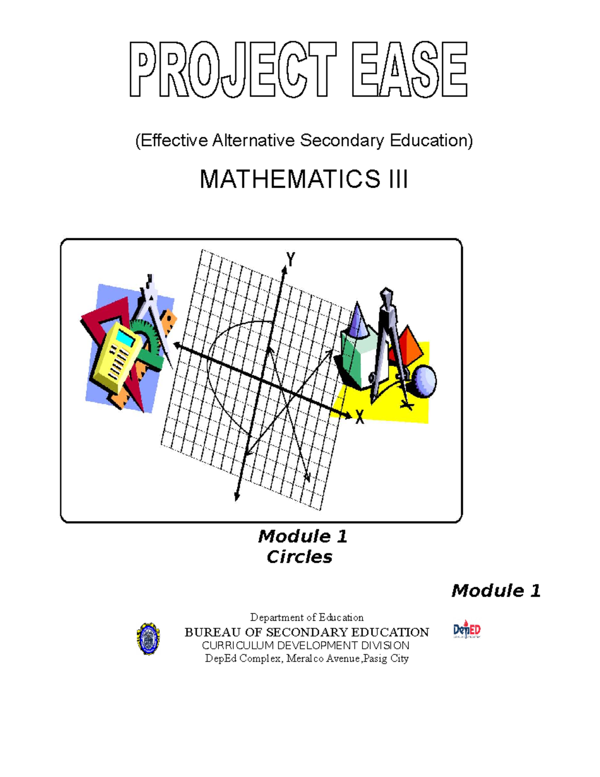 Mathematics 10 - Final Exam Notes on Circles (Module 1) - Studocu
