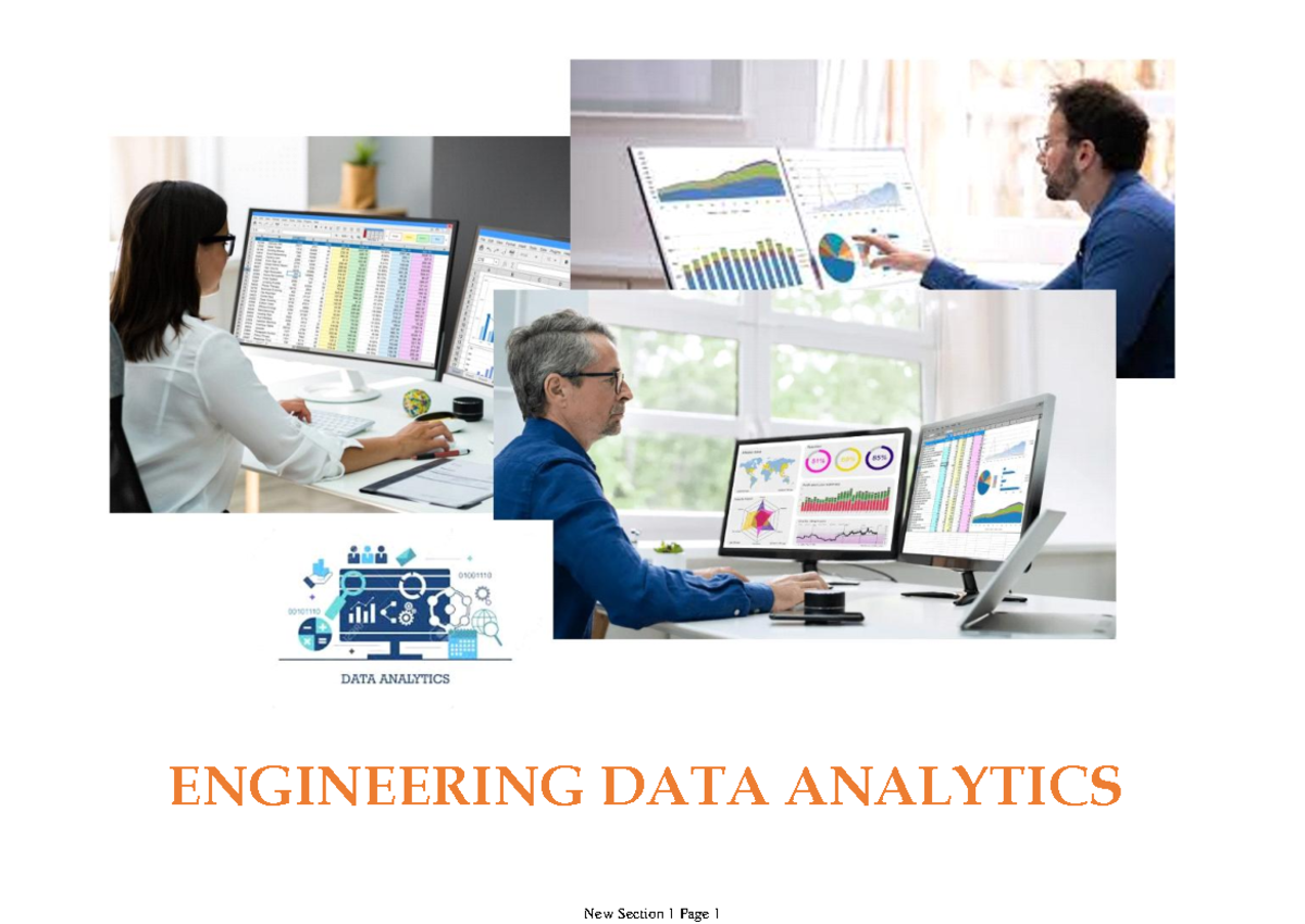 1 Engineering Data Analytics - ENGINEERING DATA ANALYTICS Orientation 1 ...