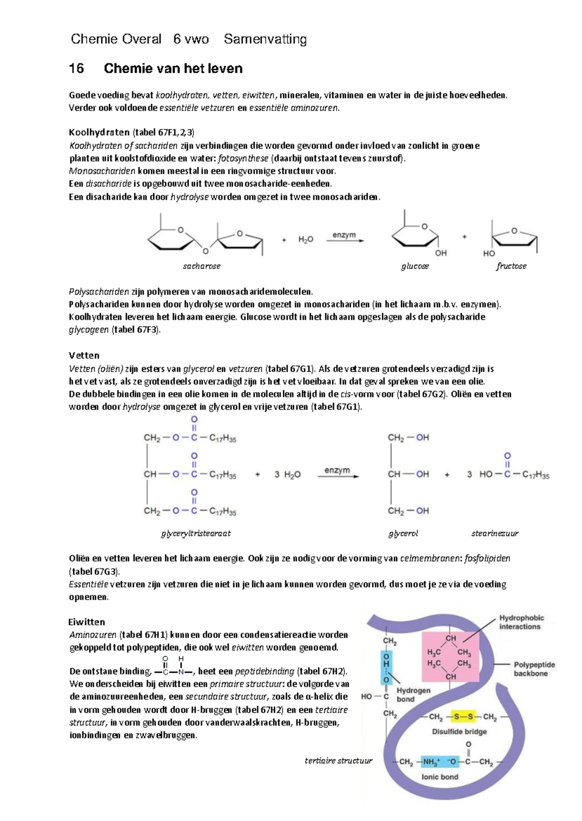 Samenvatting Chemie Overal 4 vwo: Zouten en Zoutoplossingen - Studeersnel