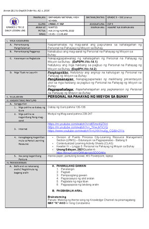 EXAM TOS - SAMPLE EXAM FOR TOS - Guided by the rules in test ...
