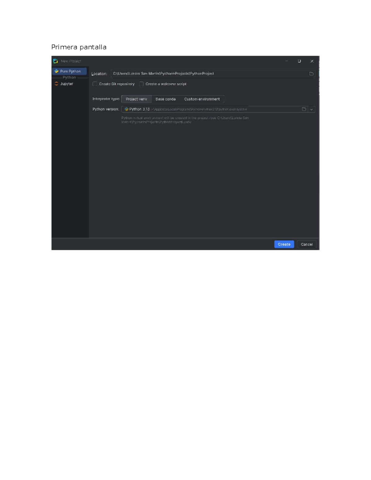 PyCharm: Primer Uso y Configuración de Proyecto en Python - Studocu