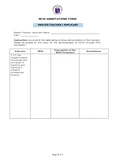NCOI Annotations Form for Master Teacher II Applicant - Studocu