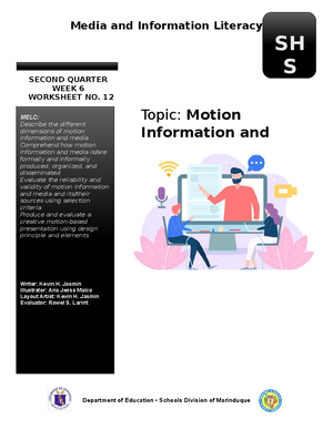 Lesson 13 Manipulative Information and Media - Media and Information ...