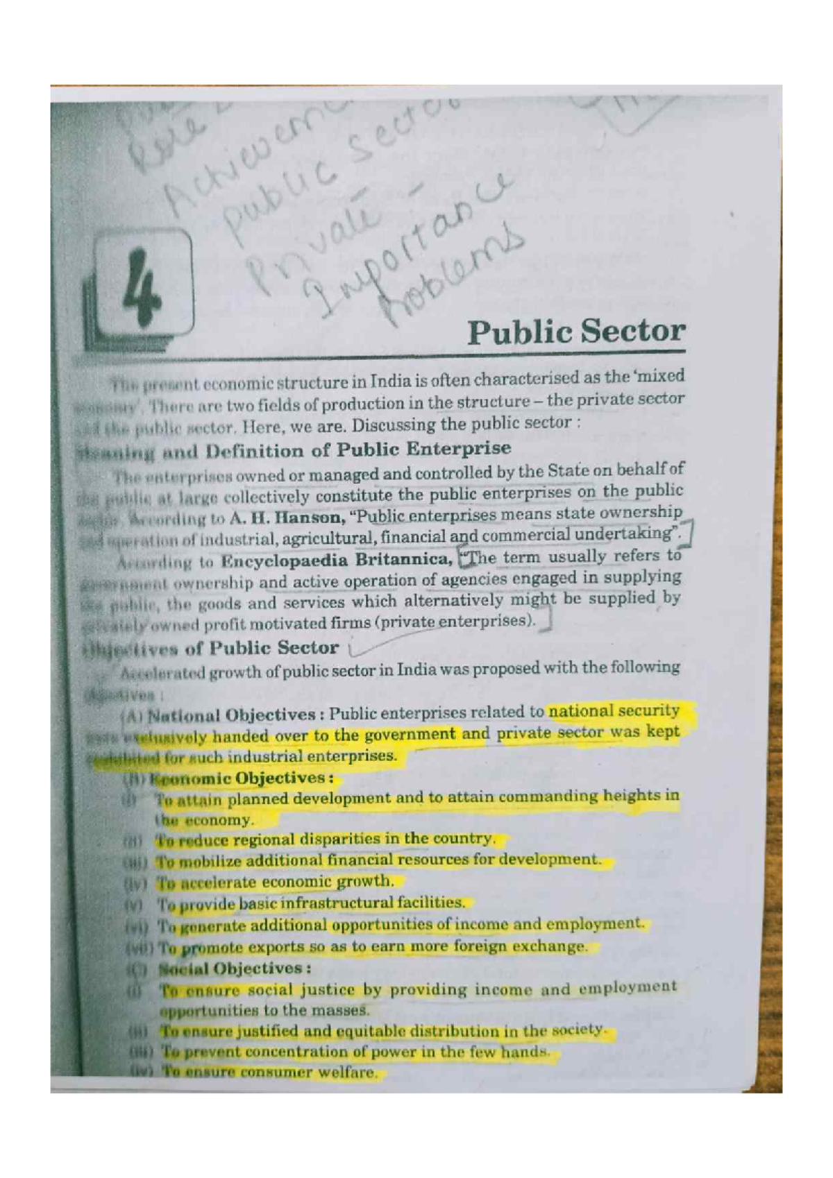 IE Unit 2: Analysis of Public Sector Functions and Impact - Studocu